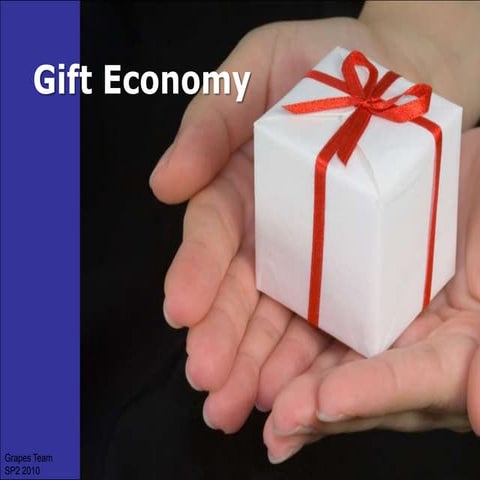 Gift economy | PPTX