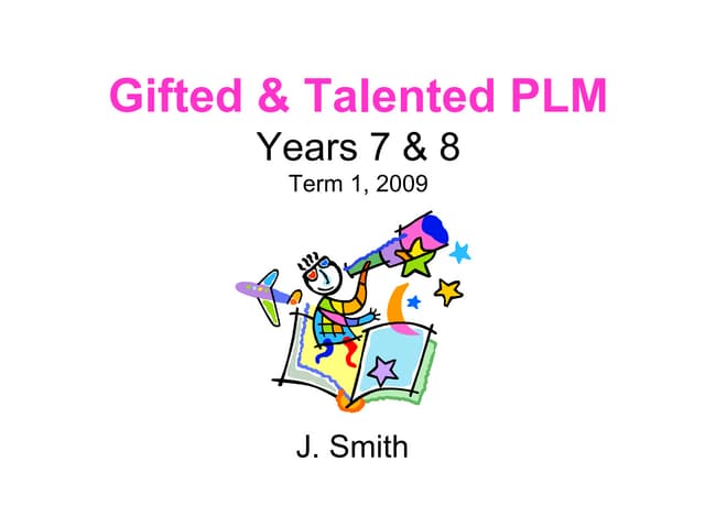 Teaching Gifted And Talented Students | PPT