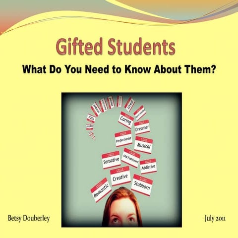 Gifted students | PPT