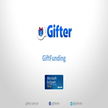Gifter - GiftFunding | PPT