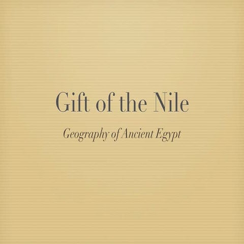 Gift of the nile ch. 5 lesson1 | KEY