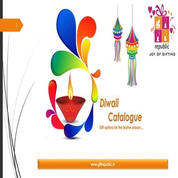 Gift Republic Diwali Gifts Catalogue | PDF