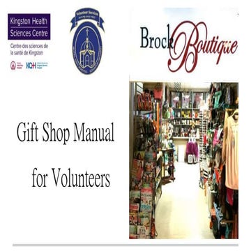 Gift Shop Manual | PPTX