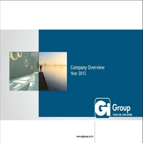 Gi Group India Corporate Presentation | PPTX