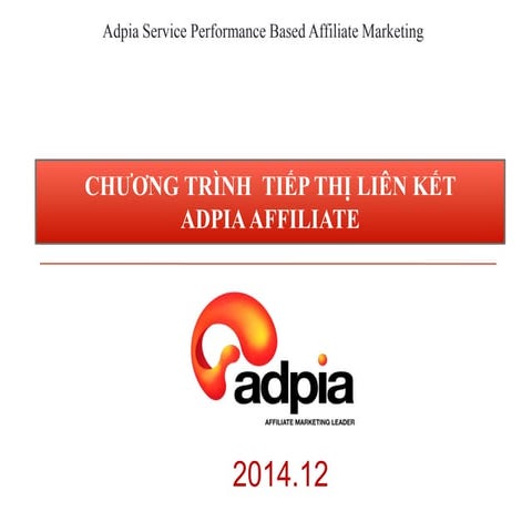 Adpia Affiliate | PPTX