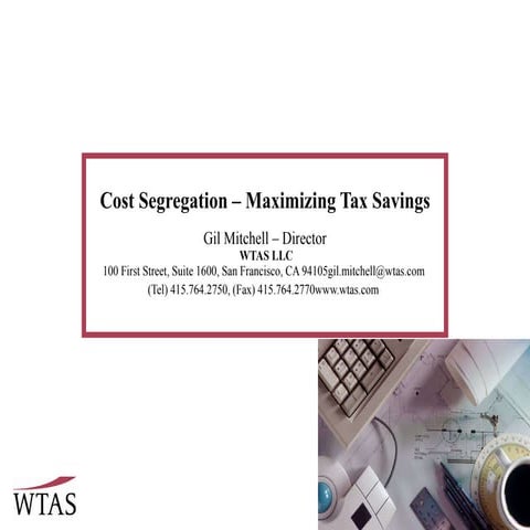 Cost Segregation Presentation | PPT