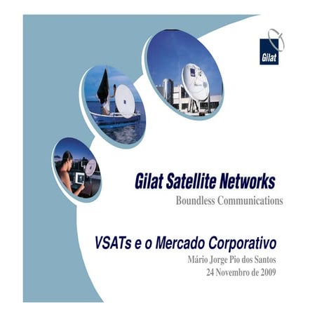 Gilat vsats e_o_mercado_corporativo_sspi_vsat_day2009_final | PDF ...