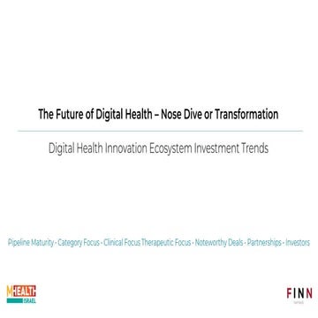 Gil Bashe FINN Partners: The Future of Digital Health – Nose Dive or ...
