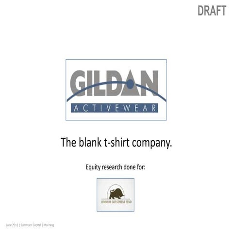 Gildan Equity Research | PPTX