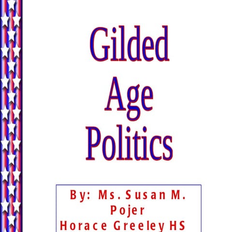 Gilded age politics | PPT