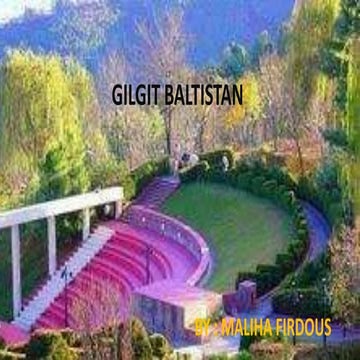 Gilgit Baltistan | PPTX
