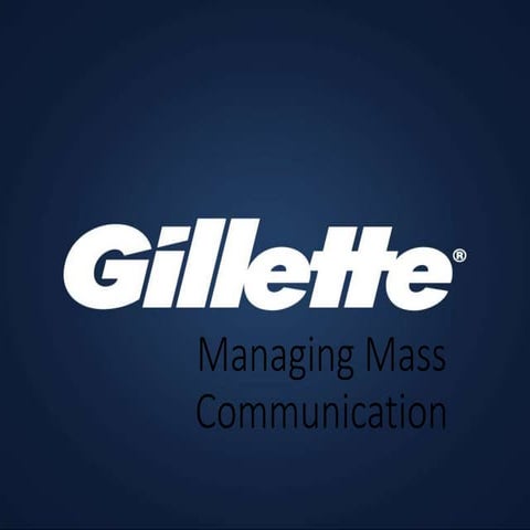 Gillette - Case study | PPTX