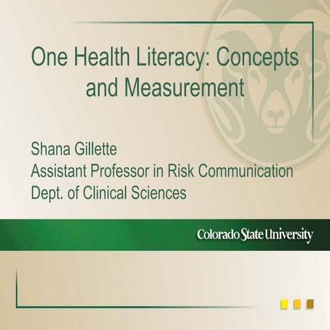 Don Nutbeam | The evolving concept of health literacy | PDF