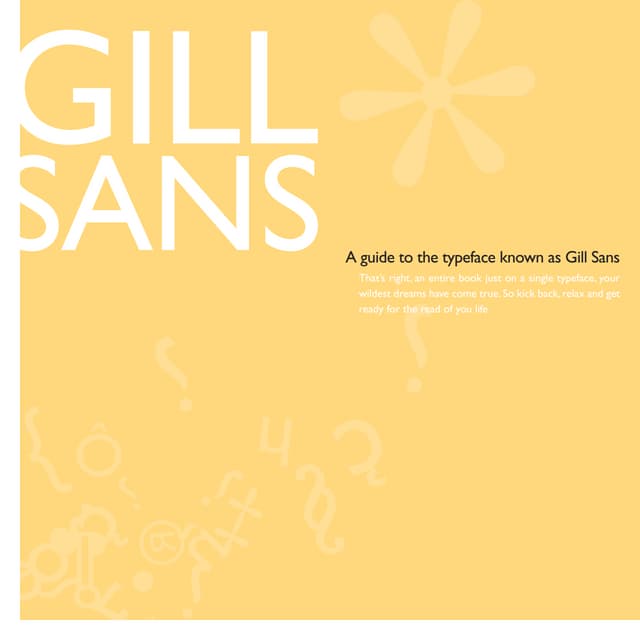 Gill sans.book