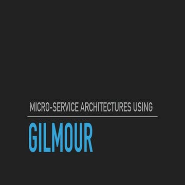 GopherCon Gilmour | PDF | Programming Languages | Computing