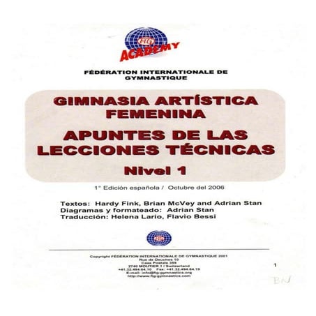 Gim art. nivel i (1) | PDF