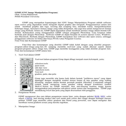 Gimp | PDF