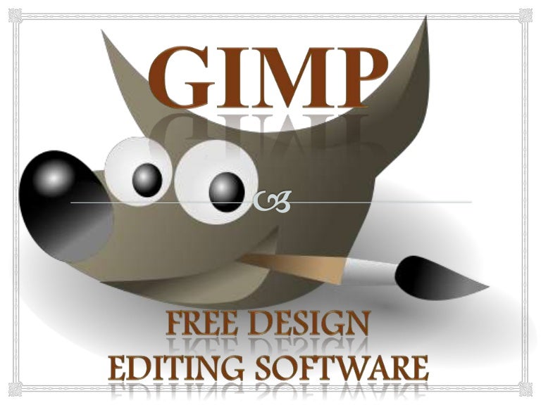 GIMP Free Editing Software: What is GIMP?