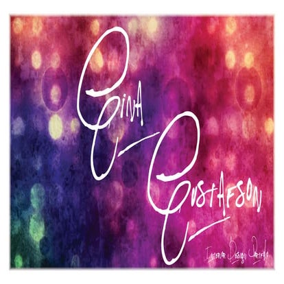 Gina Gustafson Portfolio | PPT