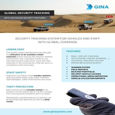 Gina tracking system | PDF