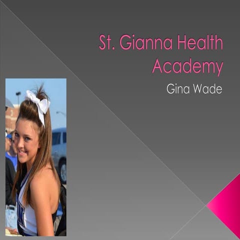 Gina wade electronic portfolio | PPTX