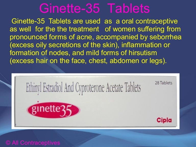 Ginette-35 Contraceptive Tablets