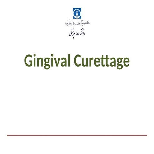 Control of microbial plaque in periodontal disease | PPTX