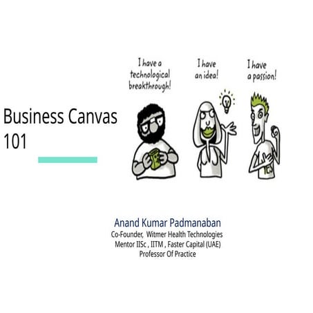 How to use business model canvas to map your idea | PPTX