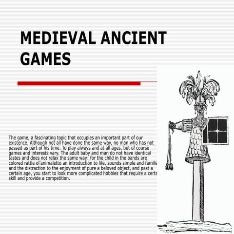 Medioval games | PPT