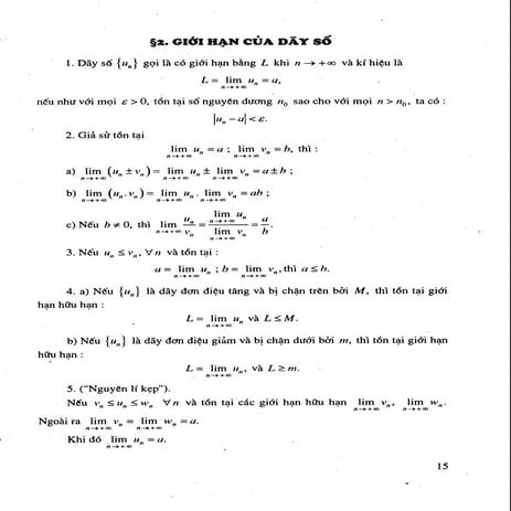 Gioi han cua day so | PDF