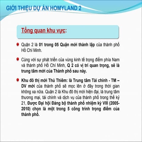 Căn hộ Homyland 2 Quận 2 | PPT