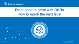 Software Engineering OKR Examples | PDF