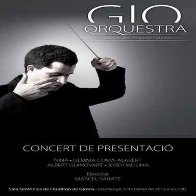 GIOrquestra - Programa Concert Presentació | PDF
