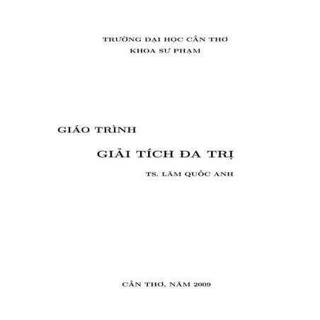 Giáo trình giải tích đa trị - Trường ĐH Cần Thơ.pdf