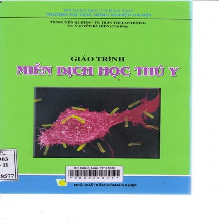 Giáo trình Miễn dịch học thú y, Nguyễn Bá Hiện.pdf