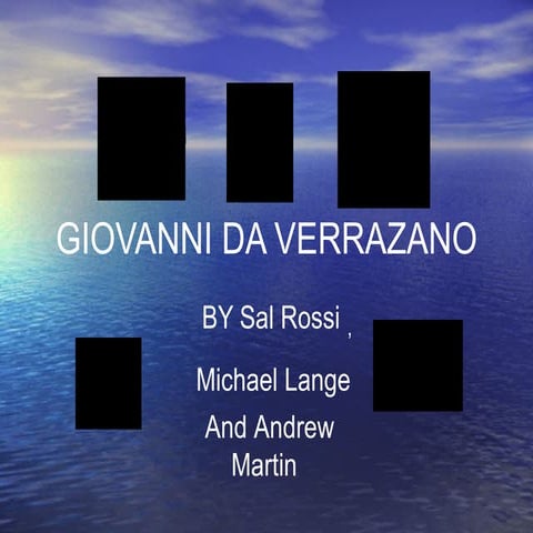 Giovanni da Verrazano | PPT