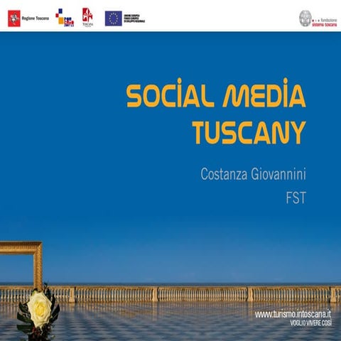 Social Media Tuscany. Report risultati e prossimi step (IBT 2013) | PDF