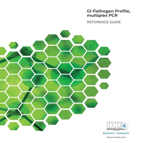 Doctor's Data Inc GI Pathogen Reference Guide | PDF