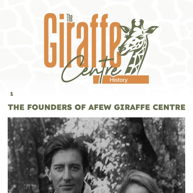 The Origins of Giraffe Centre. The vision bearers | PDF