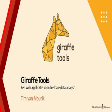 GiraffeTools, Tim van Mourik | PPT