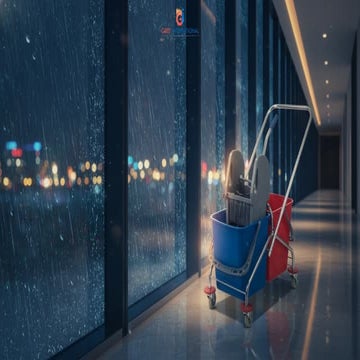 Wringer Trolley for Hotels & Commercial Cleaning | Double Bucket ...