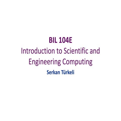 Giris bil 104 e | PPT