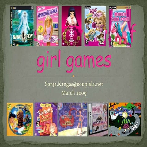 Girlgames 15years | PPTX