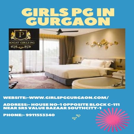 Girls pg in Gurgaon | PDF