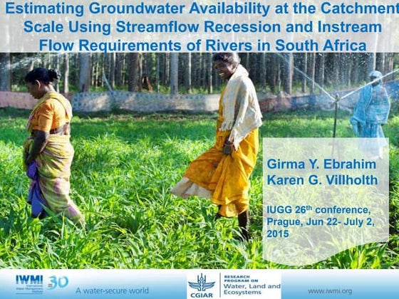 Gw02 role of dwlr data in groundwater resource estimation | PDF | Water ...