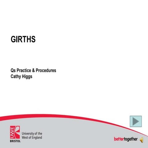 Girths | PPTX