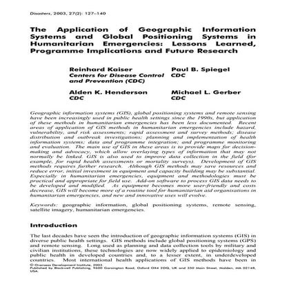 Gis application to the projects | PDF | Geography | Science