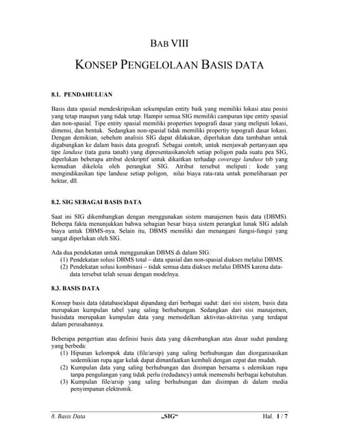 Arsitektur Sistem Basis Data | PDF