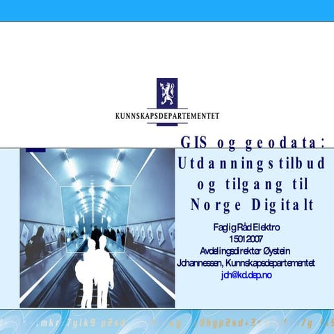 GIS og Norge Digitalt | PPT