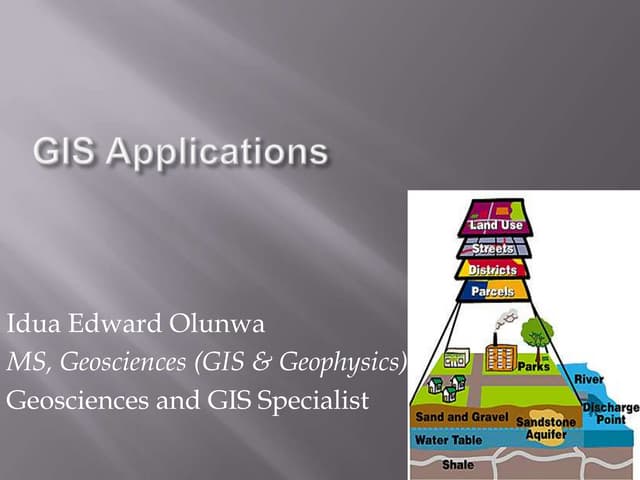 Introduction and Application of GIS